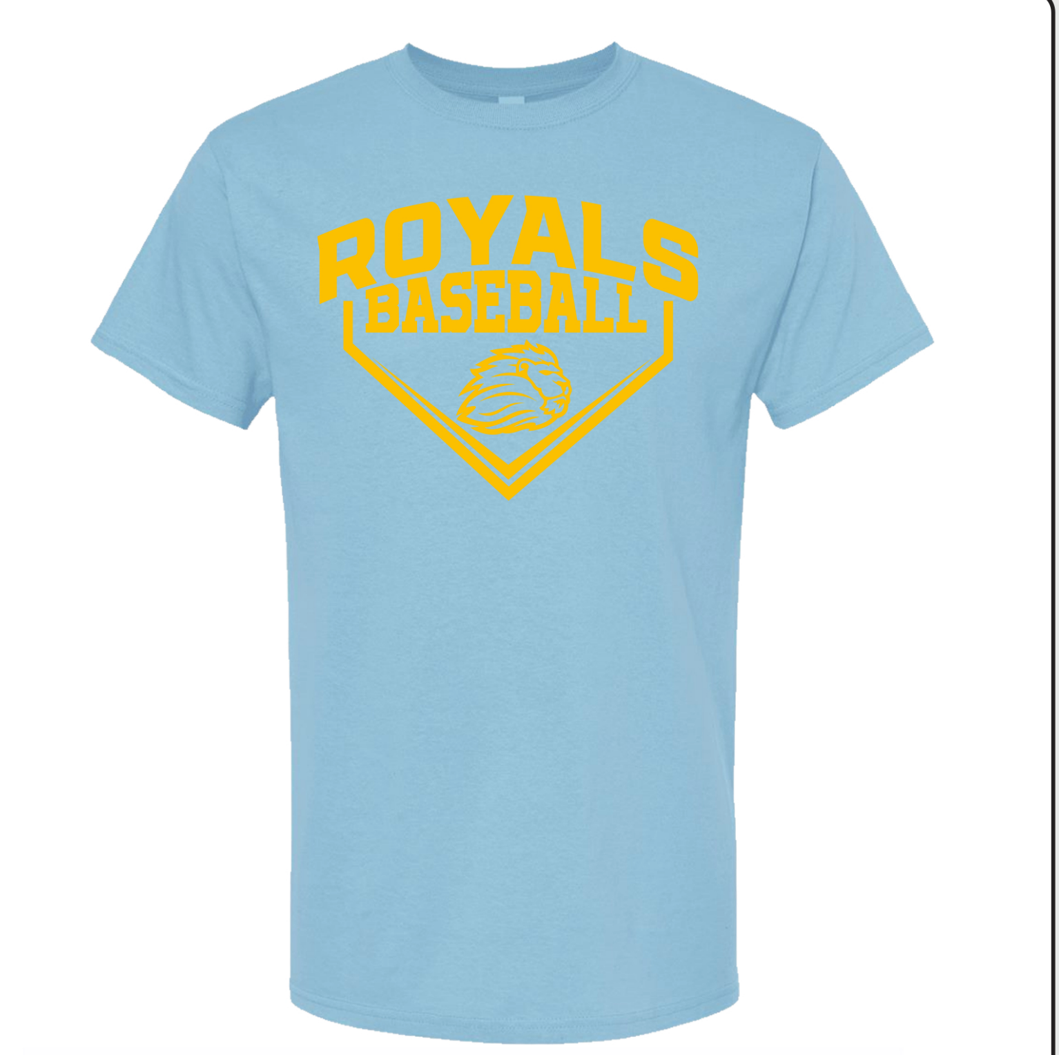 Royals Baseball Tee – The First Academy