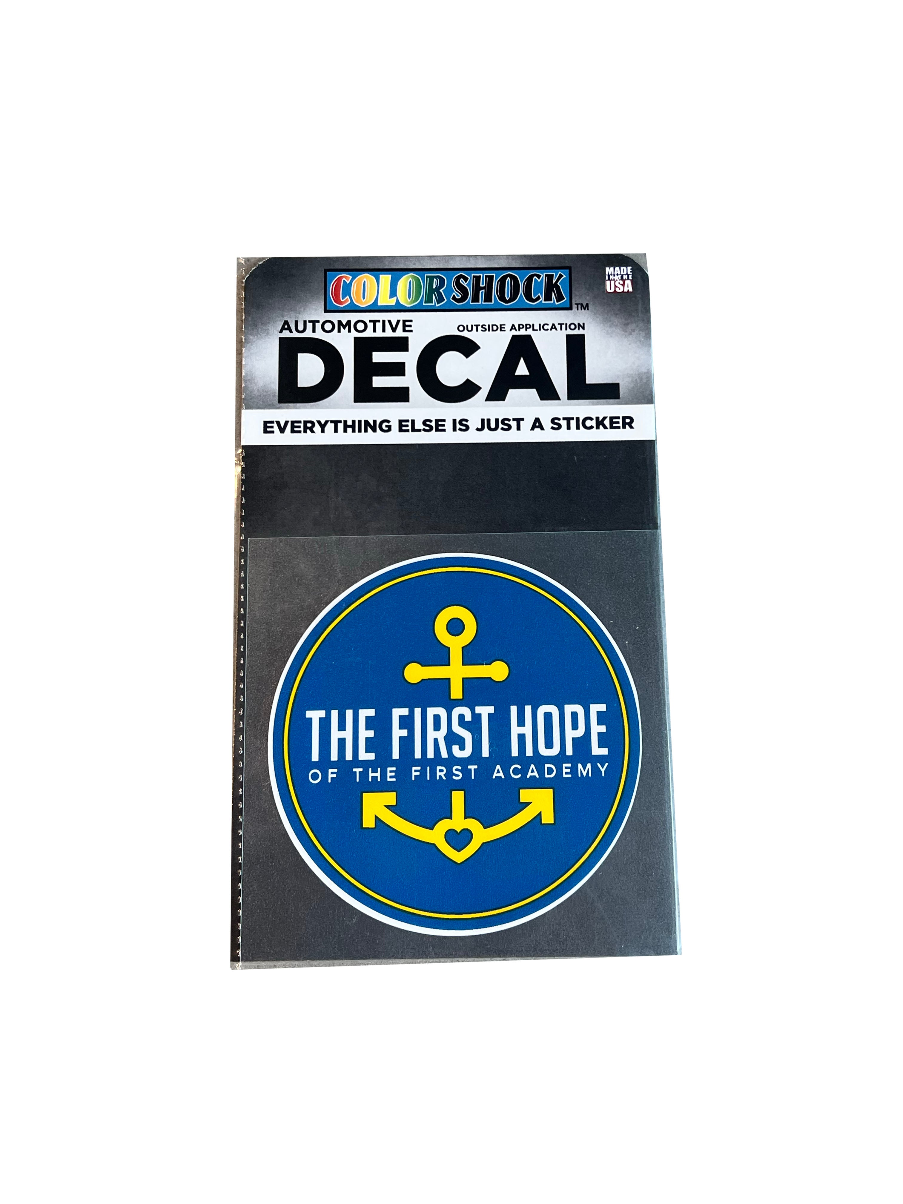 The First Hope Decal – The First Academy